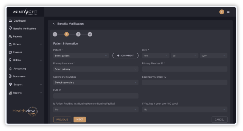 Healthview 360 – Total Ancillary